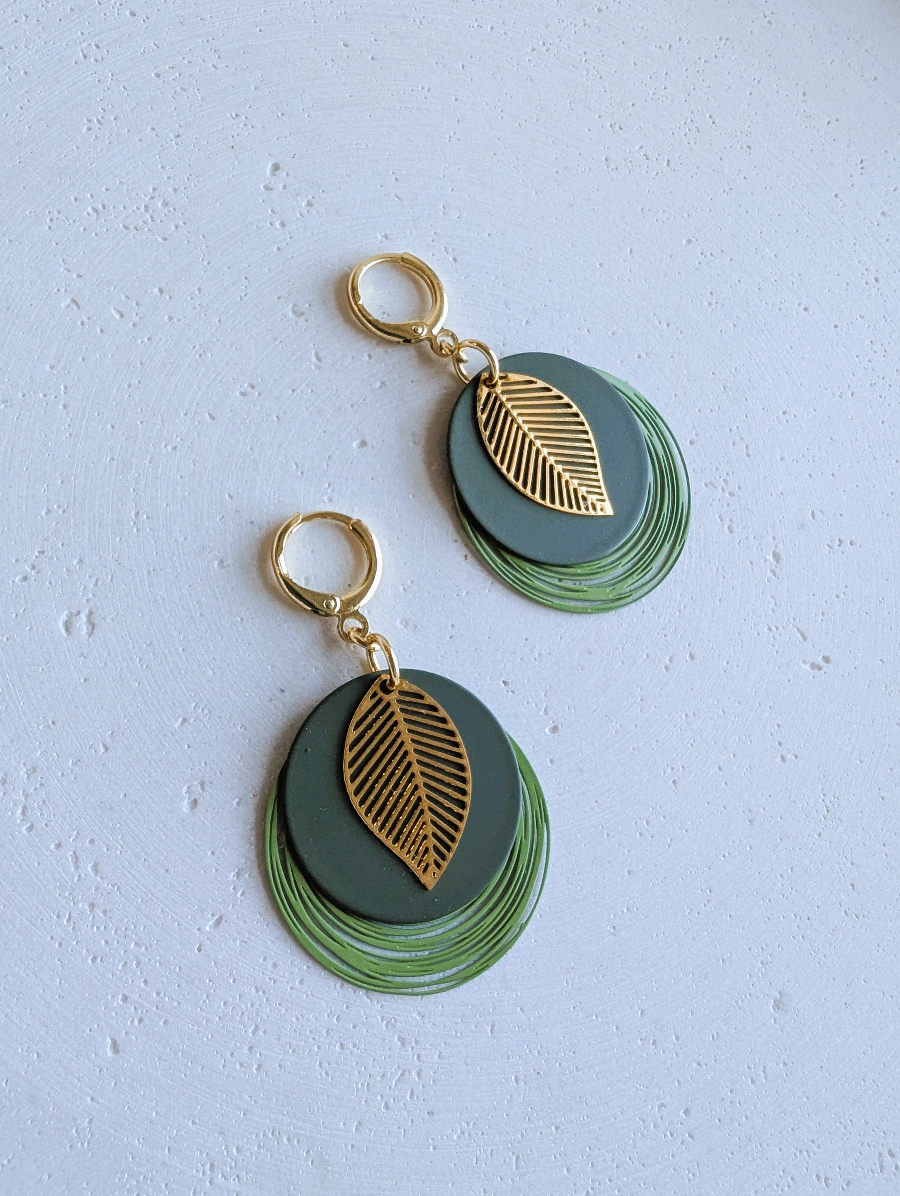 Boucles d'oreilles Flora – Coco Matcha